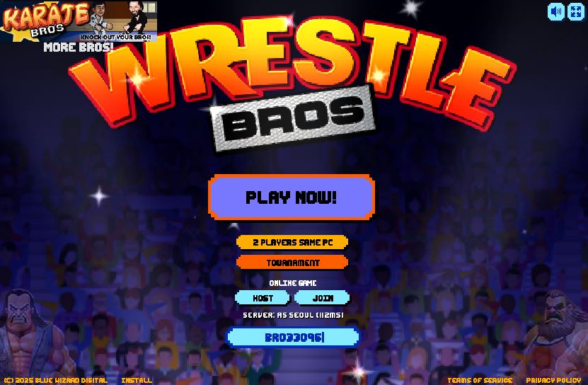 Wrestle Bros - OzGames - There's A Place To Play!